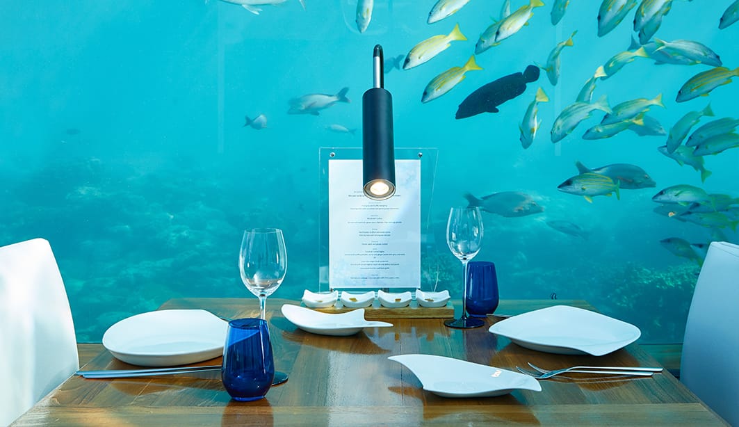 5 Best Maldives Underwater Restaurants